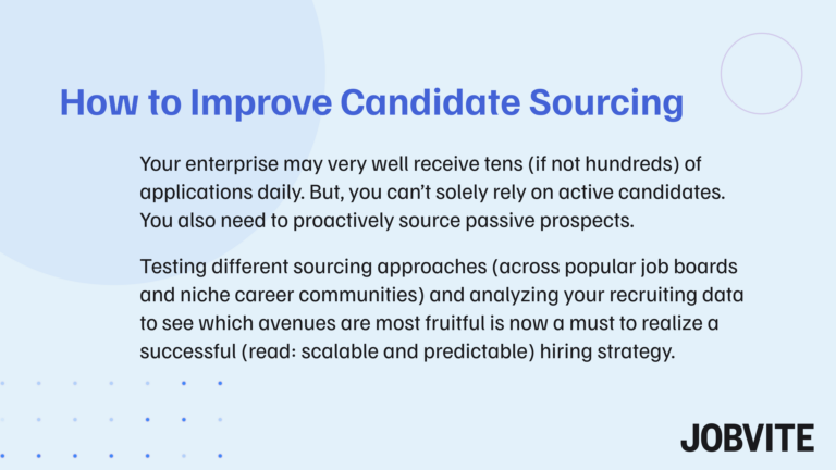 How to Create a Better Candidate Sourcing Strategy | Jobvite